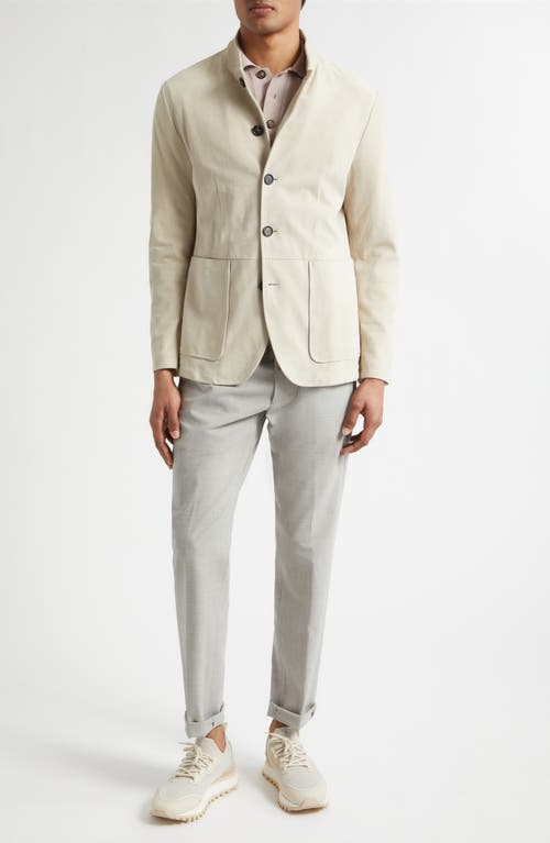 ELEVENTY cotton & cashmere polo